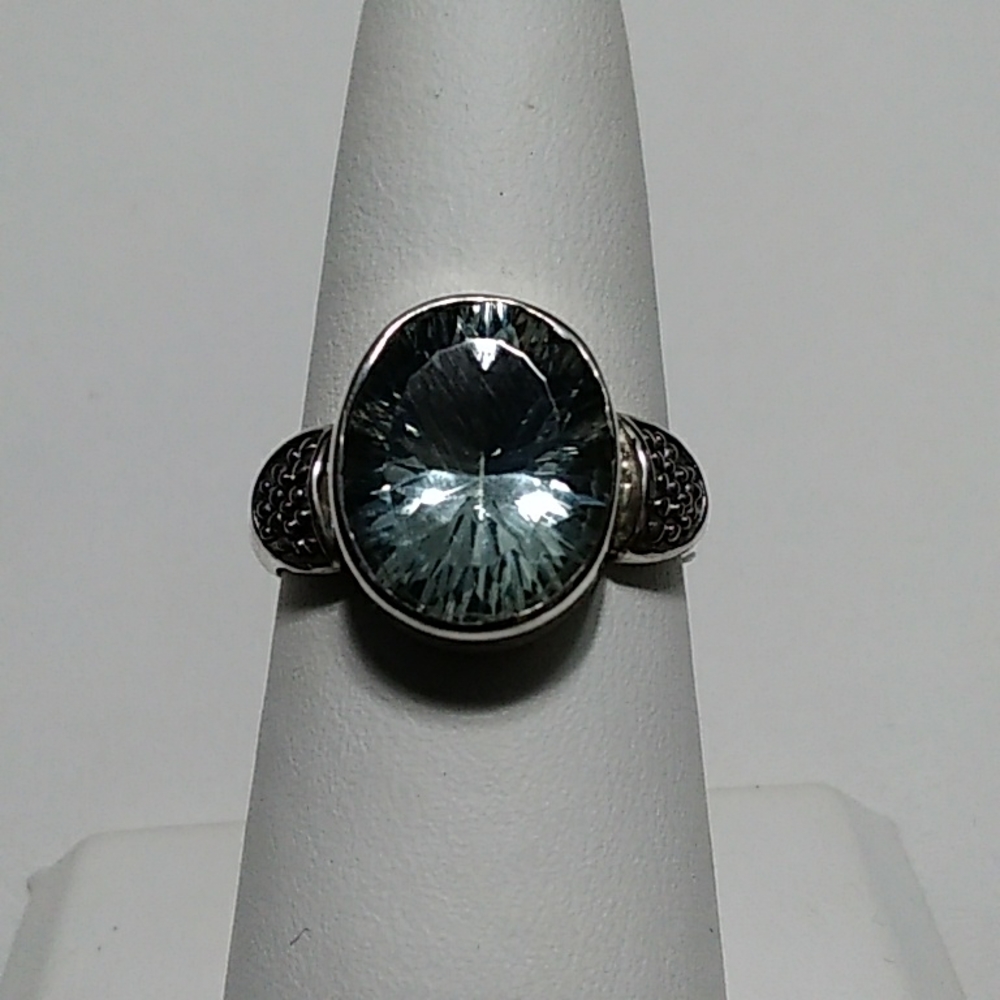 Prasiolite Ring - Gem